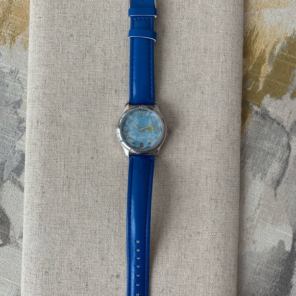Avon | Accessories | Avon Watch Bright Blue Band Underwater Treasure ...